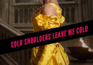 SNARK WEEK: Cold Shoulders Leave Me Cold